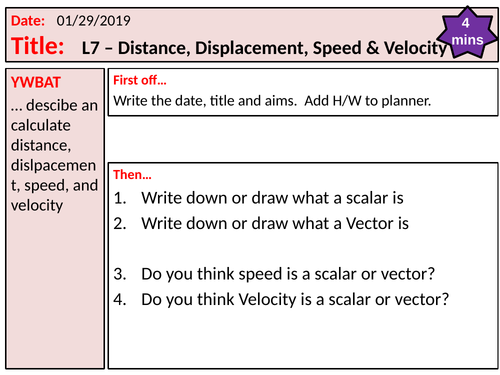 GCSE physics displacement, distance-time graphs | Teaching Resources GCSE physics displacement, distance-time graphs | Teaching Resources