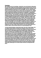 Example Commentaries for Edexcel English IGCSE Commentary with a ...