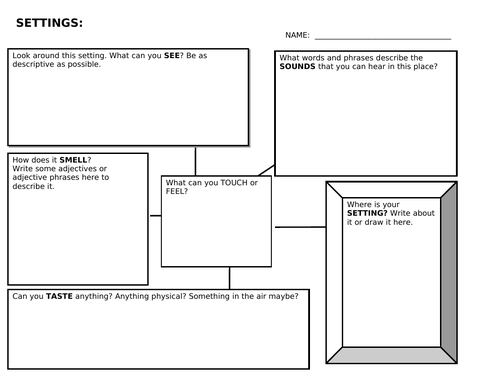 Story Writing: Settings: Use the Power of Video to Inspire Creative ...