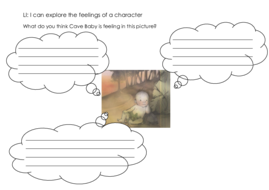 Cave Baby Reading activity | Teaching Resources