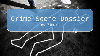 KS3 Non-Fiction Writing - Crime Scene | Teaching Resources