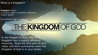 Teachings of Jesus - Kingdom of God | Teaching Resources