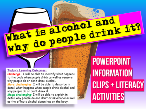 Alcohol PSHE | Teaching Resources