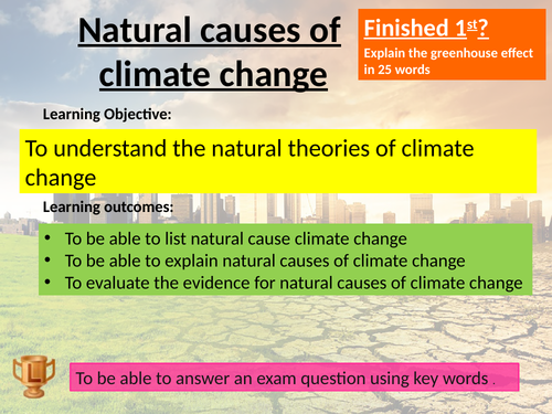 AQA Climate change GCSE set of lessons | Teaching Resources