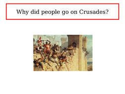 2. Why did people go on Crusades? | Teaching Resources