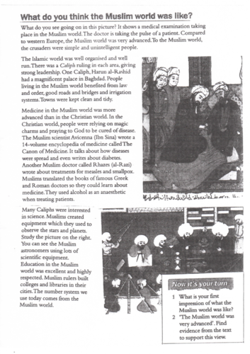 4. The Crusades and the Arab World | Teaching Resources