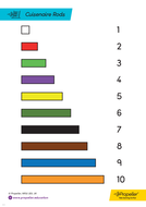 Cuisenaire Rods from 1 to 10 | Teaching Resources