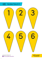 0-20 Number Fan with Blank Templates | Teaching Resources