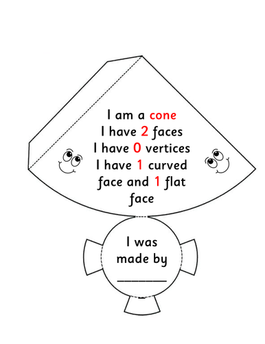 Maths craft Geometry: Make 3D Shapes using these cute and fun ...