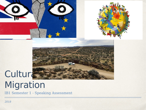 IB English B Experiences: Cultural Assimilation and Migration ...