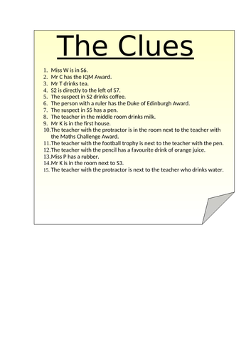 Murder Mystery Science Lesson! | Teaching Resources