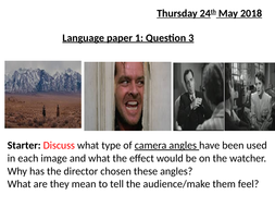 Language paper 1 question 3 | Teaching Resources