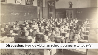 Victorian schools then and now: discussion and writing prompt ...