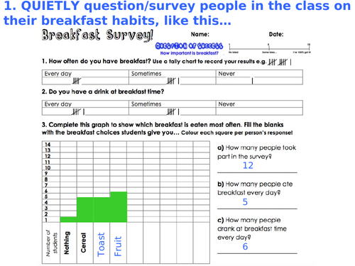 KS3 DT Food COVER LESSON: Importance of Breakfast & Smoothie Design ...