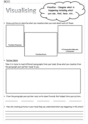 Visualising - Reading Comprehension - Differentiated Worksheets - KS1 ...