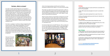 Fairtrade Reading Comprehension | Teaching Resources