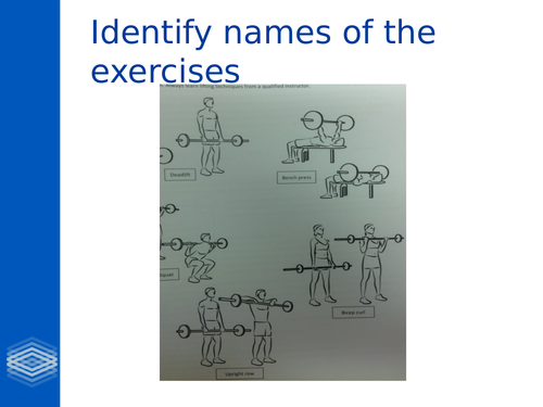 BTEC Level 2 Unit 1- Fitness for Sport and Exercise Lesson for Part B ...