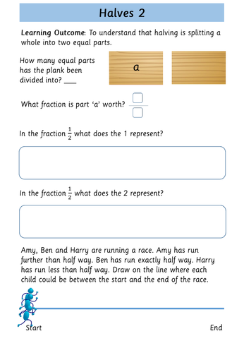 Halves and Quarters - Fractions - Year 2 | Teaching Resources