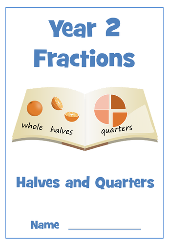 Halves and Quarters - Fractions - Year 2 | Teaching Resources