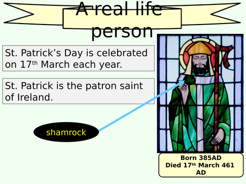 St Patrick Legends and Myths PowerPoint, Worksheets, Cut and Paste ...