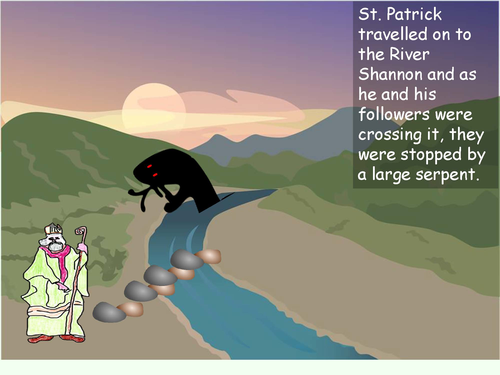 St Patrick Legends and Myths PowerPoint, Worksheets, Cut and Paste ...