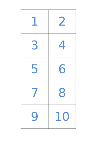 1 - 20 one to twenty digit cards and 19 activities Reception and SEN ...