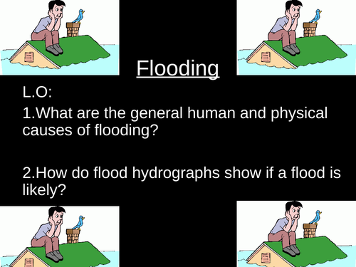 AQA GCSE Geography: Water on the Land - Lesson 6: Flood Hydrographs ...
