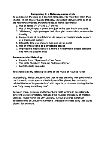 GCSE Music | Teaching Resources