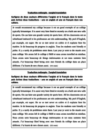 Tangled Translation/Writing - Mon Collège | Teaching Resources