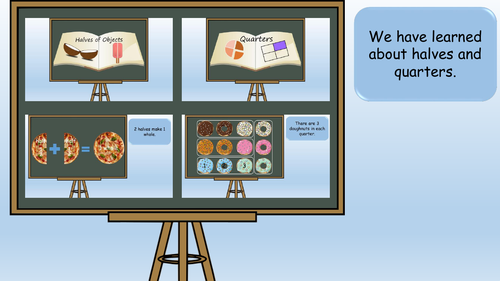 Fractions - Halves and Quarters - Year 2 | Teaching Resources