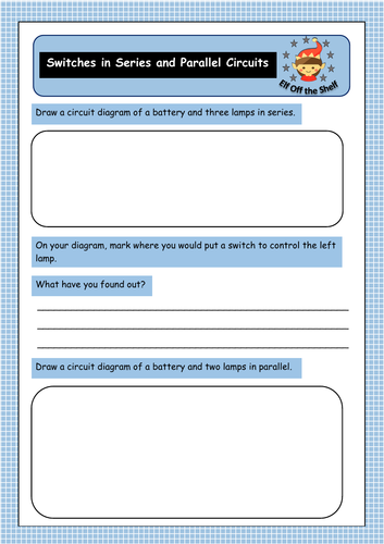 Current Electricity - Switches in Series and Parallel Circuits KS3 ...