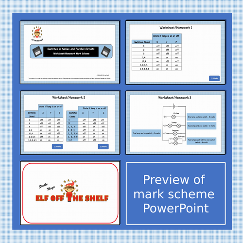 Current Electricity - Switches in Series and Parallel Circuits KS3 ...