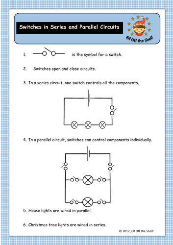Current Electricity - Switches in Series and Parallel Circuits KS3 ...