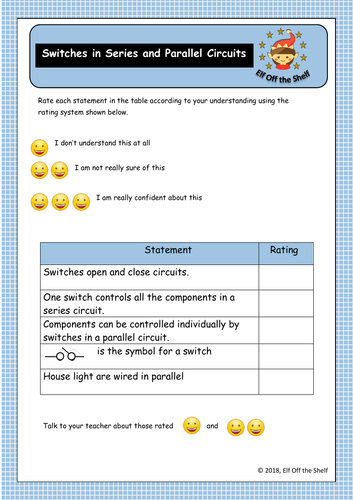 Current Electricity - Switches in Series and Parallel Circuits KS3 ...