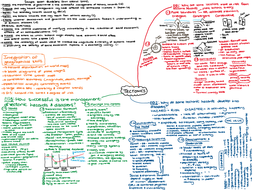 Edexcel A Level Geography Topic 1 Tectonic Processes and Hazards Revision Mind Map and Exam ...