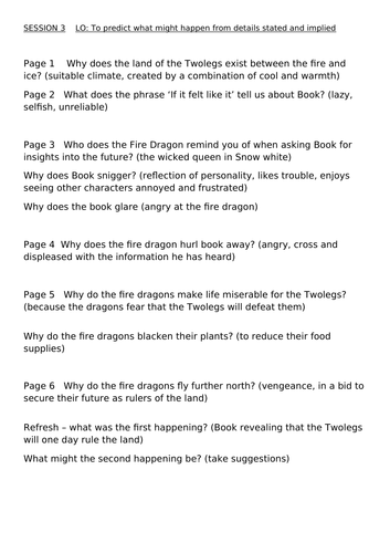 The Snow Dragon - complete English unit | Teaching Resources