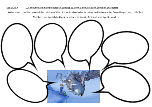 The Snow Dragon - complete English unit | Teaching Resources