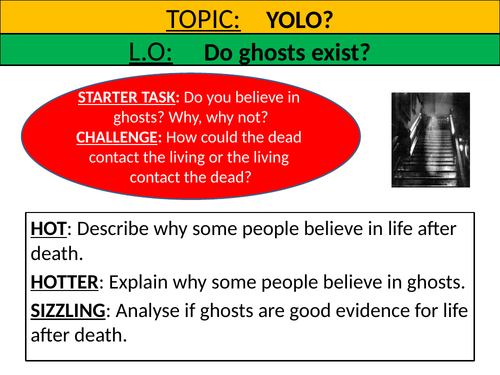 Do ghosts exist? | Teaching Resources