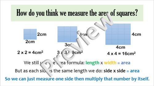 Area of Shapes KS2 | Teaching Resources