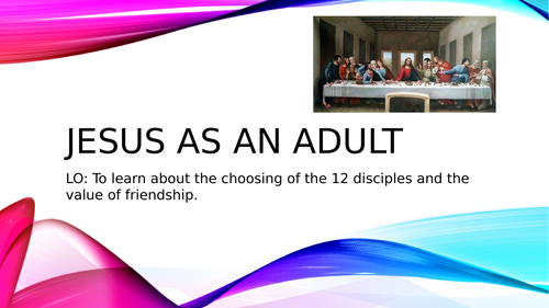 Year 4 RE- Jesus as an adult lesson 1 | Teaching Resources