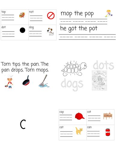 Phonics Set 1 Read Write Inc for KS1 A M S D I N P G O C K U B F E L H ...