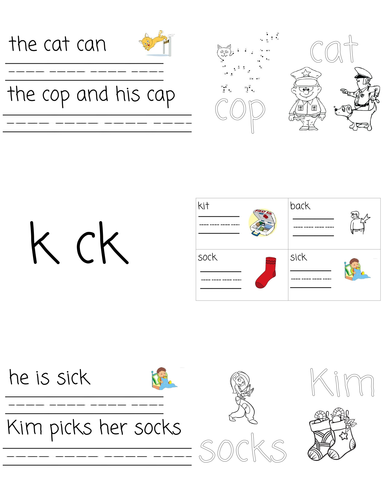 Phonics Set 1 Read Write Inc for KS1 A M S D I N P G O C K U B F E L H ...