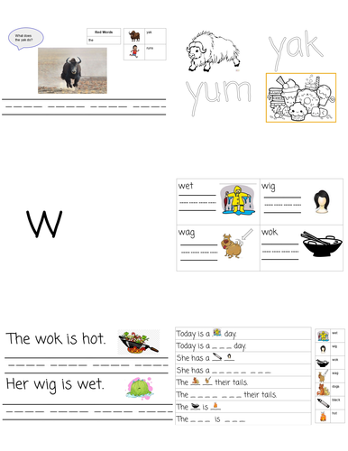 Phonics Set 1 Read Write Inc for KS1 A M S D I N P G O C K U B F E L H ...