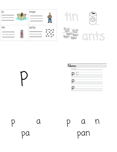 Phonics Set 1 Read Write Inc for KS1 A M S D I N P G O C K U B F E L H ...