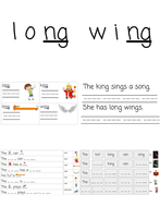 Phonics Set 1 Special Friends Read Write Inc. CH TH SH QU NG NK KS1 ...