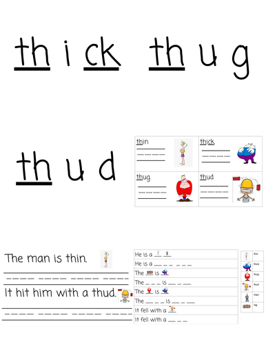 Phonics Set 1 Special Friends Read Write Inc. CH TH SH QU NG NK KS1 ...