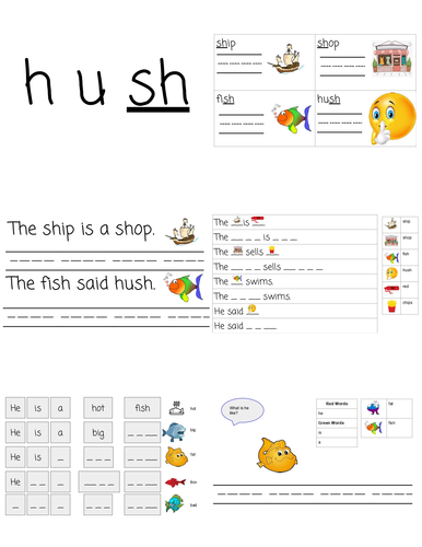 Phonics Set 1 Special Friends Read Write Inc. CH TH SH QU NG NK KS1 ...