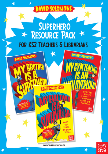 David Solomons Superhero Resources/ KS2 Literacy | Teaching Resources