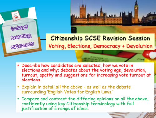 GCSE Citizenship Revision AQA | Teaching Resources