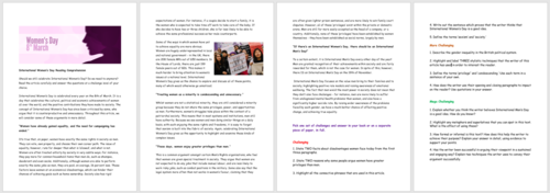 International Women's Day | Teaching Resources